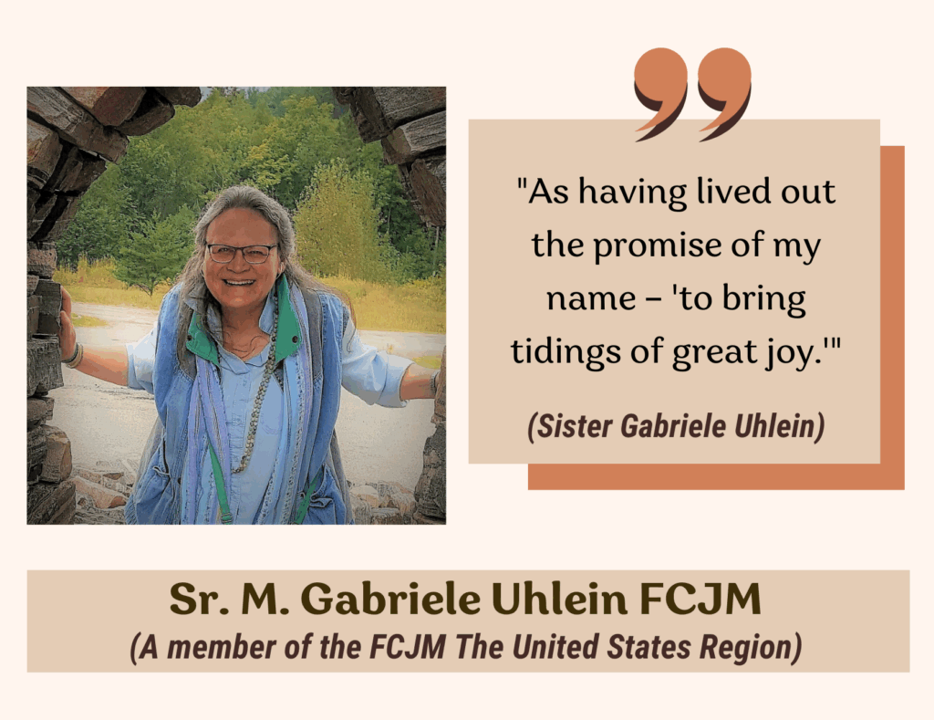 Remembrance Sister Gabriele Uhlein – FCJM